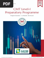 CMT Level 1 Curriculum Overview 2025 | PDF | Technical Analysis | Risk