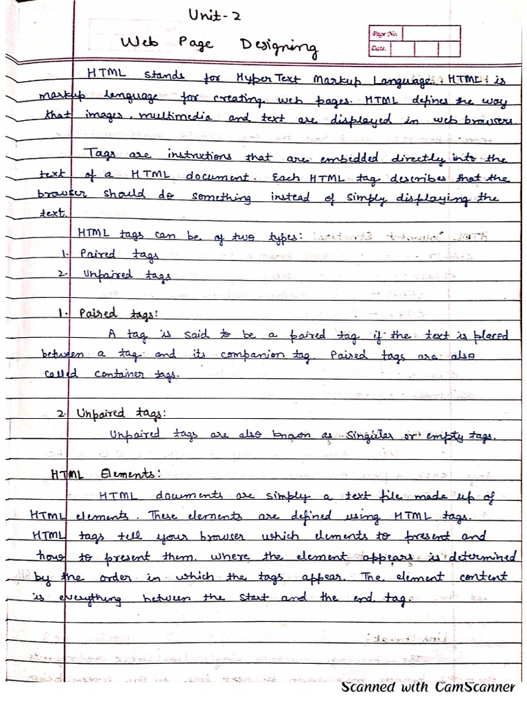 unit 2 web tech | PDF