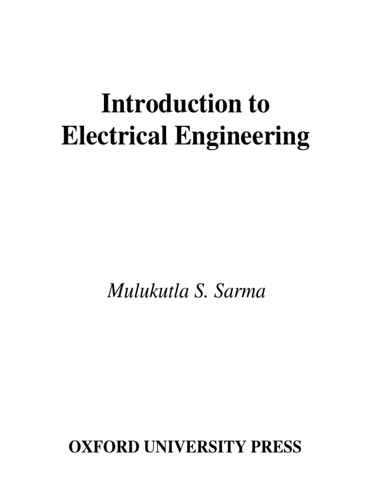 Introduction To Electrical Engineering | PDF | Electronic Circuits | Electrical Engineering