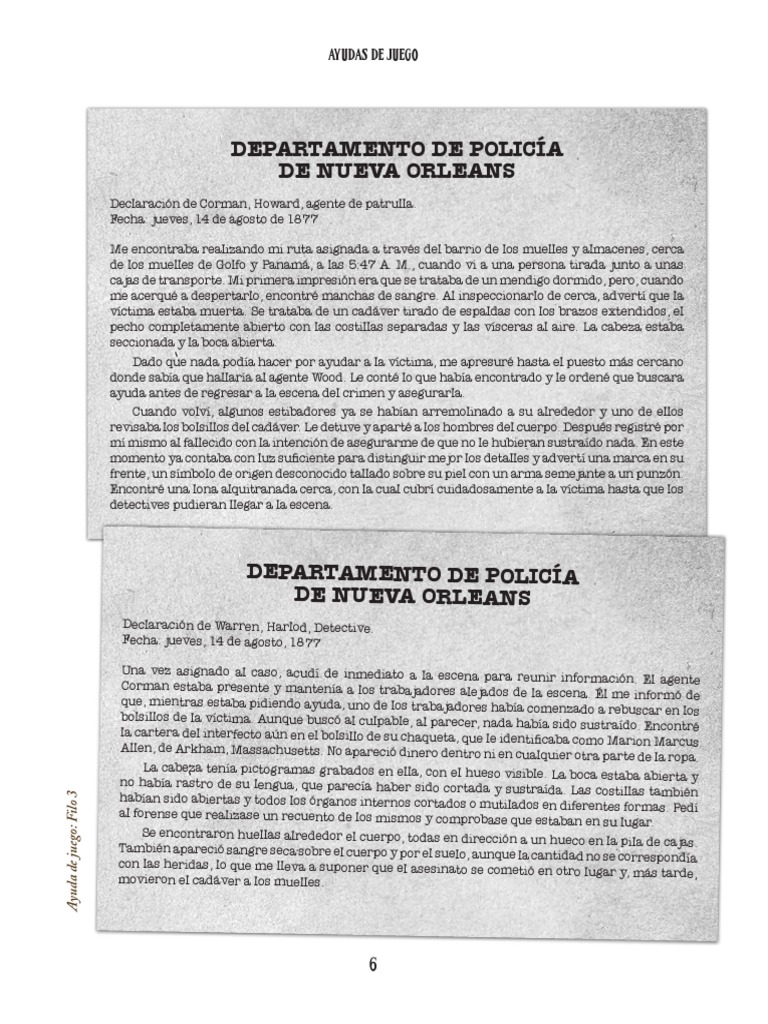 Informe Policial | PDF | Crímenes | Crimen y violencia