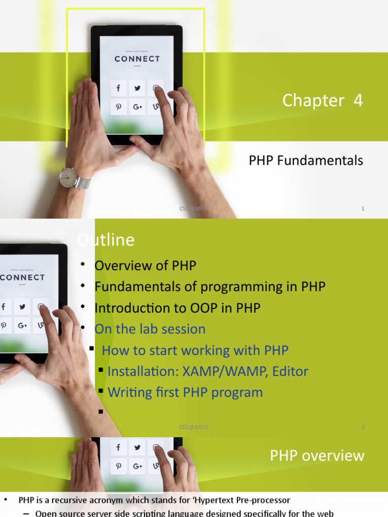 Chapter 5 - PHP Fundamentals | PDF