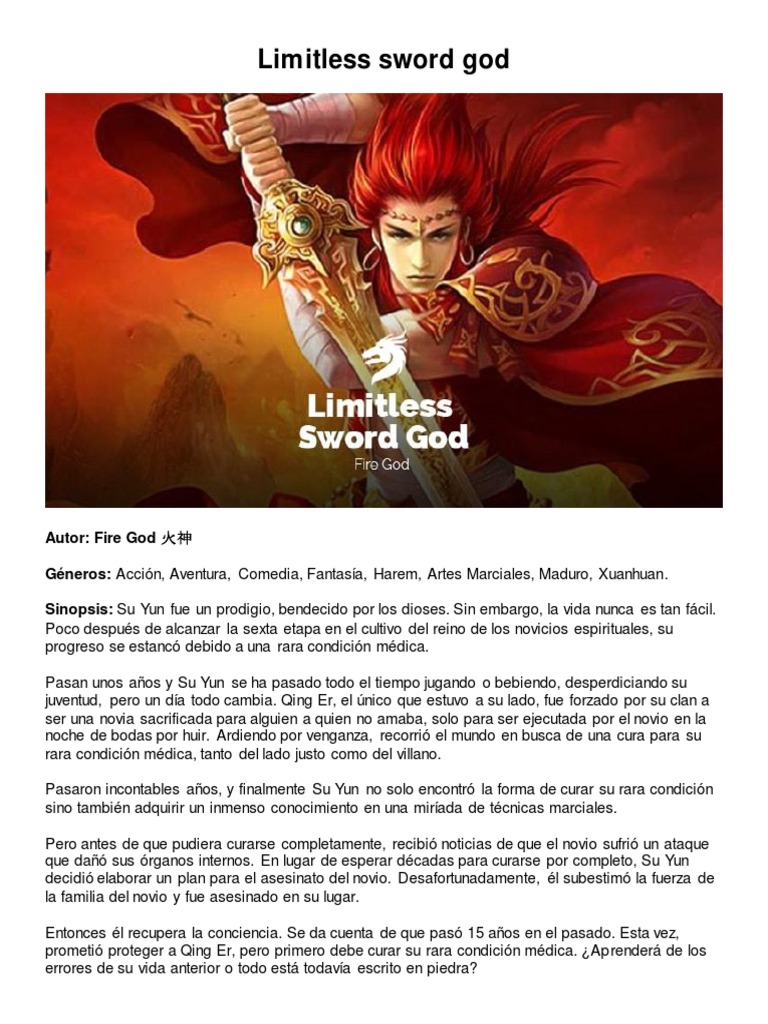 Limitless Sword God 101-200 | PDF