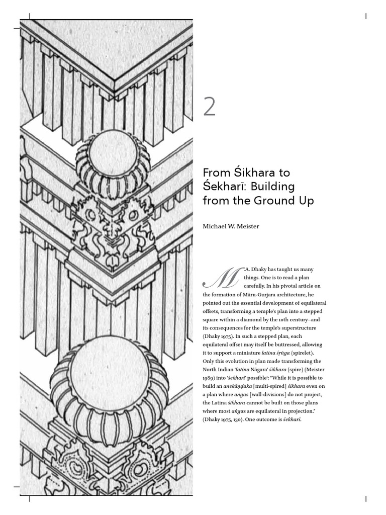 Evolution of Śikhara to Śekharī Architecture | PDF | Architectural ...