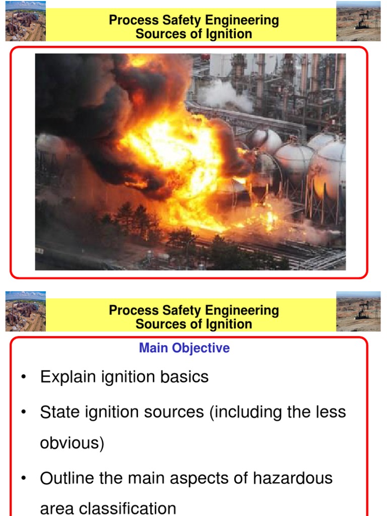 Process Safety - Sources of Ignition | PDF | Computers | Technology ...