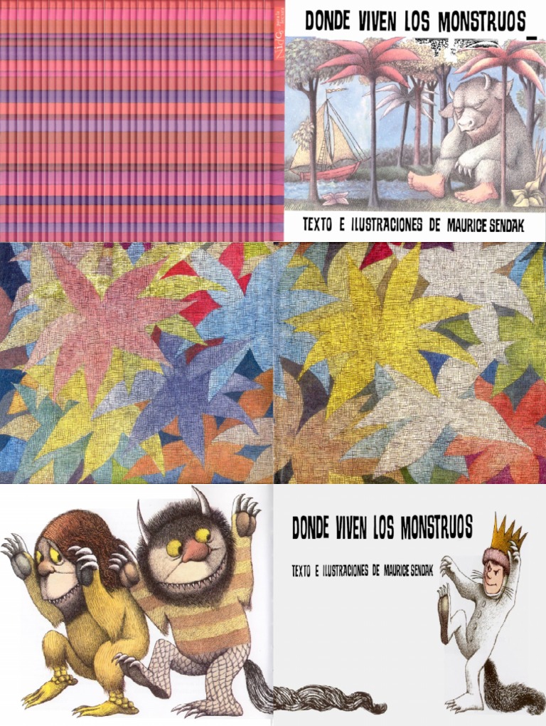 Donde Viven Los Monstruos Con Texto | PDF | Ocio
