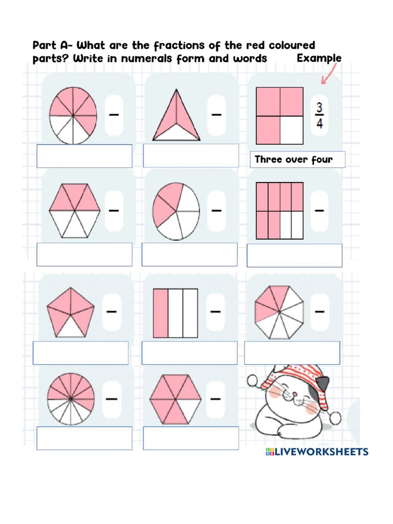 Fraction and Decimal Year 2 Exercise | PDF