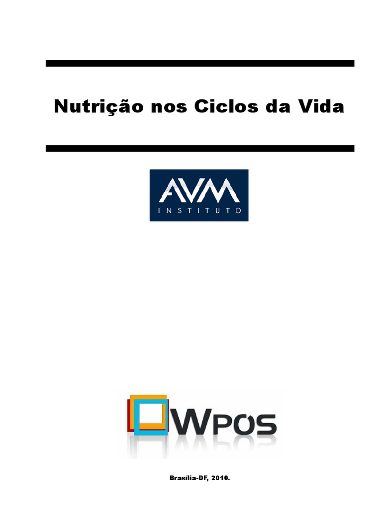 Documento Nutrição Nos Diferentes Ciclos Da Vida | PDF | Leite | Alimentos Documento Nutrição Nos Diferentes Ciclos Da Vida | PDF | Leite | Alimentos