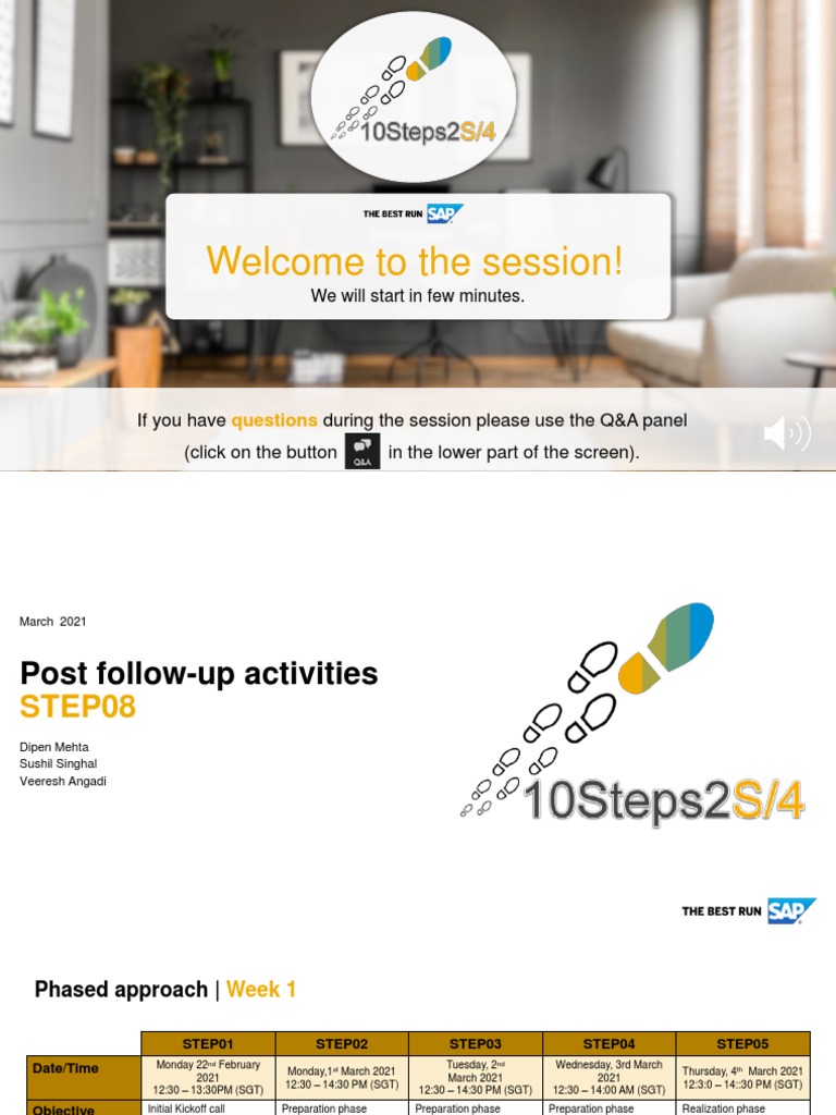 STEP08 - PostActivities - March 10th 2021 | PDF | Warehouse | Supply ...