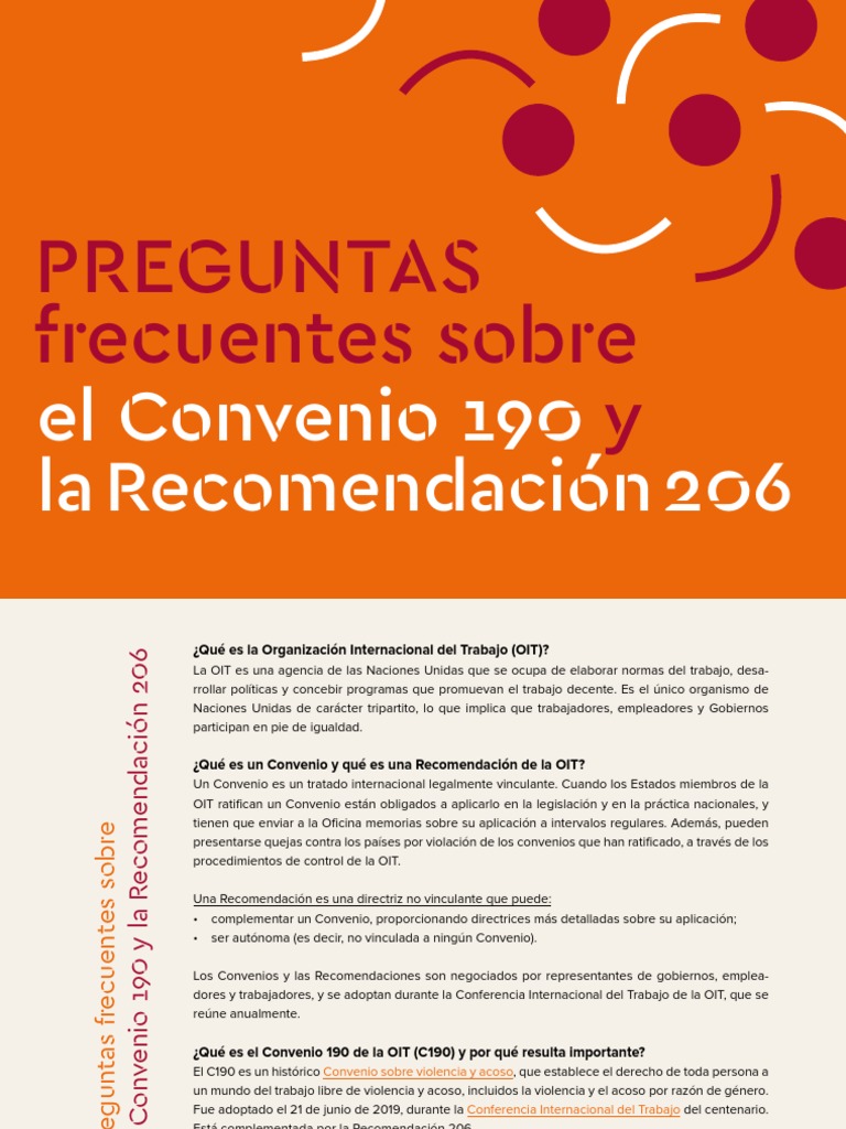 Convenio 190 | PDF
