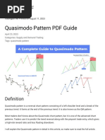 FX Alex G's Perfect Trade Checklist | PDF