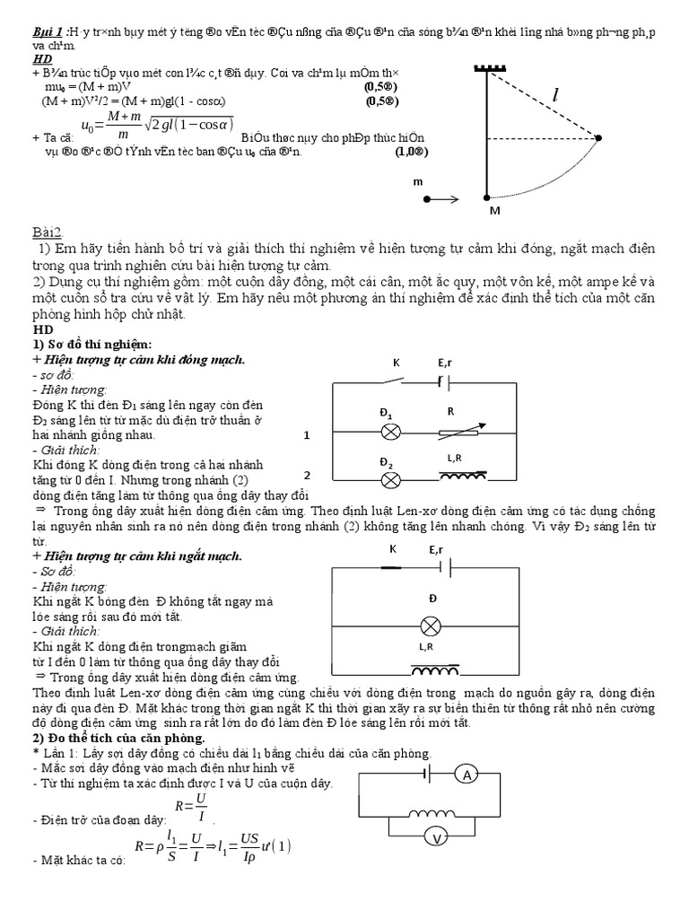 MỘT SỐ CÂU HỎI THỰC HÀNH THỰC TẾ HSG | PDF