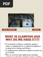 Clamping Mechanism Design Principles | PDF | Screw | Machines