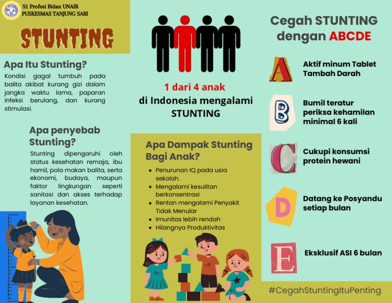 Leaflet Stunting | PDF