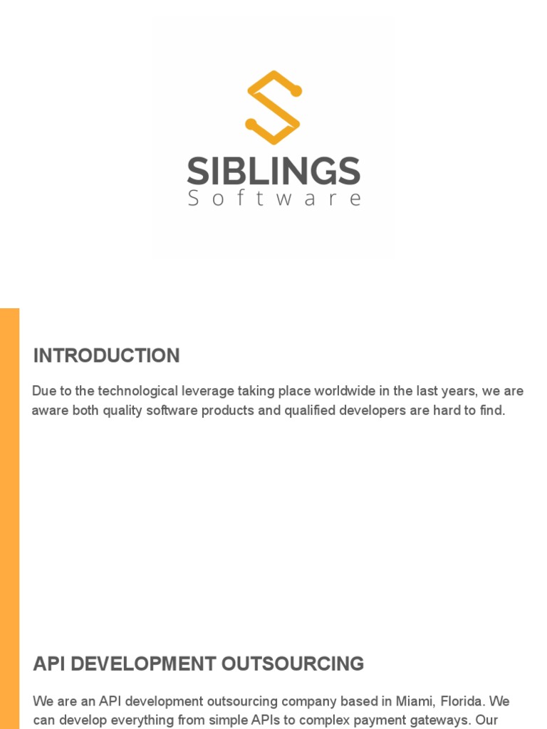 API Development Outsourcing | PDF