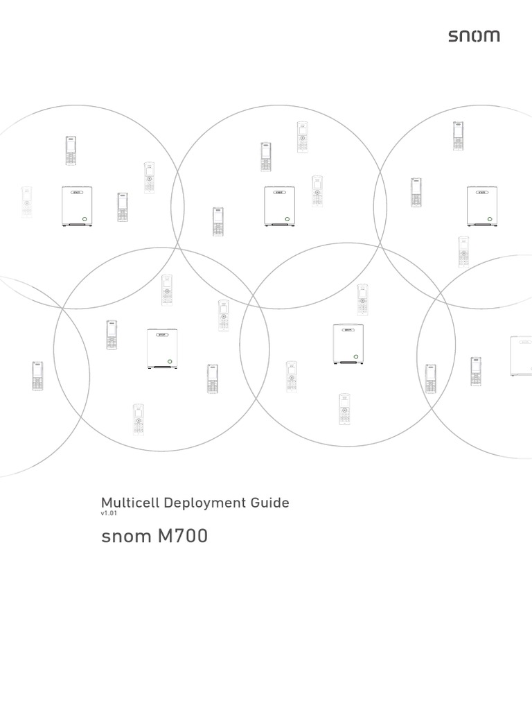 Snom M700 Multicell Deployment Guide | PDF