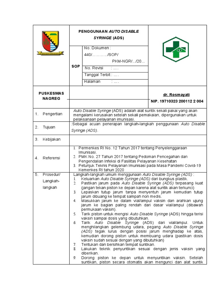 Sop Revisi | PDF | Pengembangan Diri