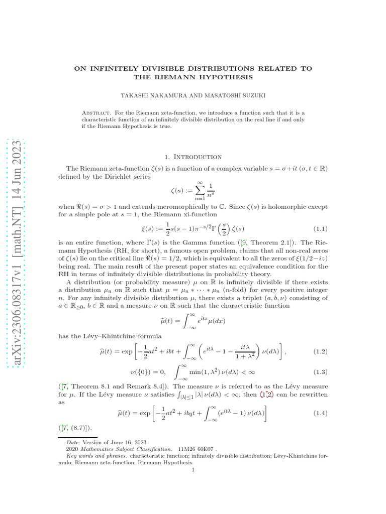 1102 5356 | PDF | Complex Number | Complex Analysis