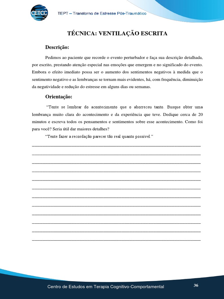 Escalas de Avaliação do TEPT | PDF