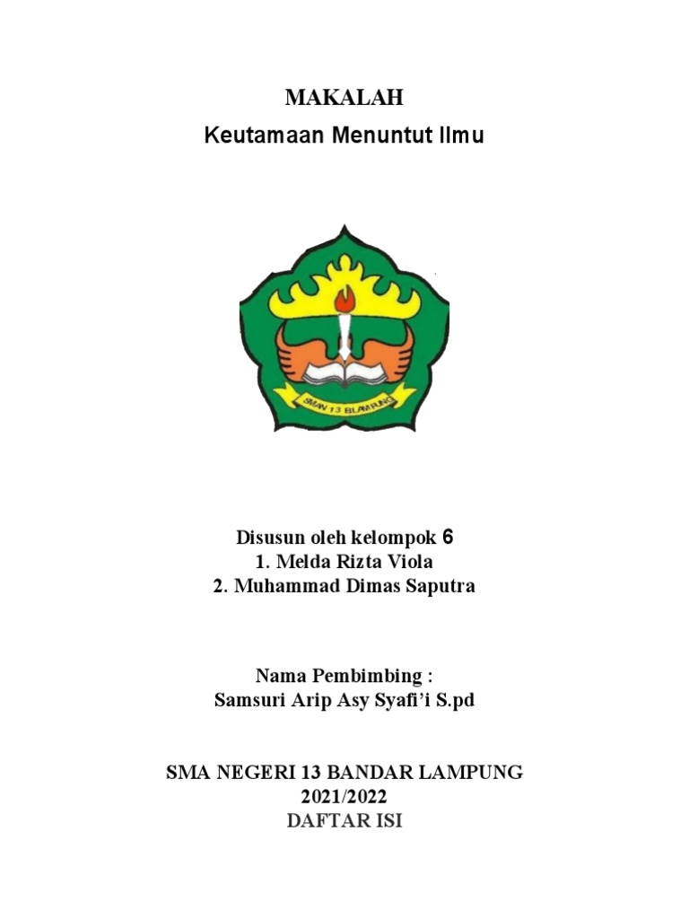 Makalah Kel.6-1 | PDF