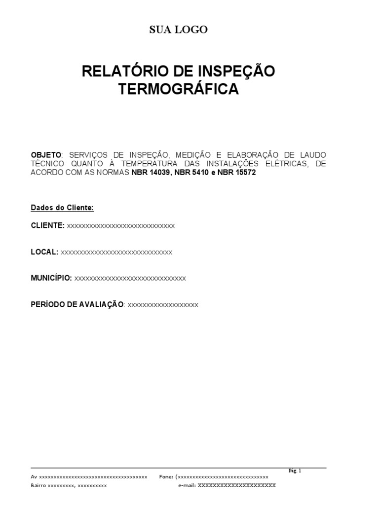 Aula 21 - Laudo Termográfico | PDF | Temperatura | Engenharia Elétrica
