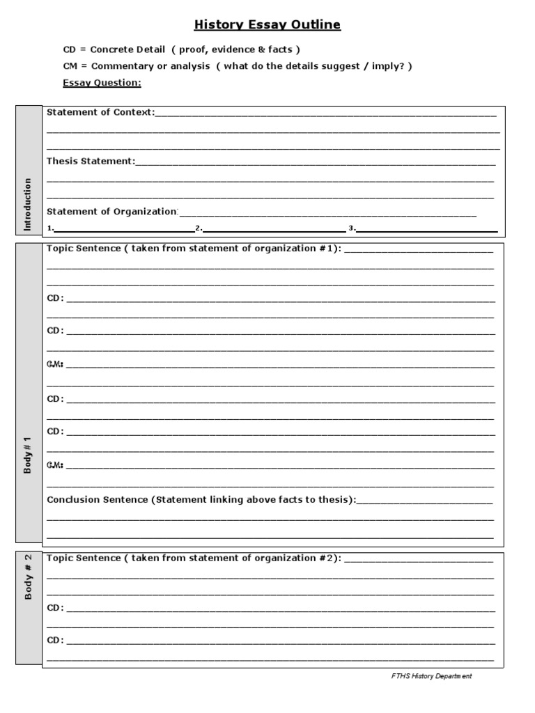 History Essay Writing Guide | PDF | Essays | Grammatical Tense