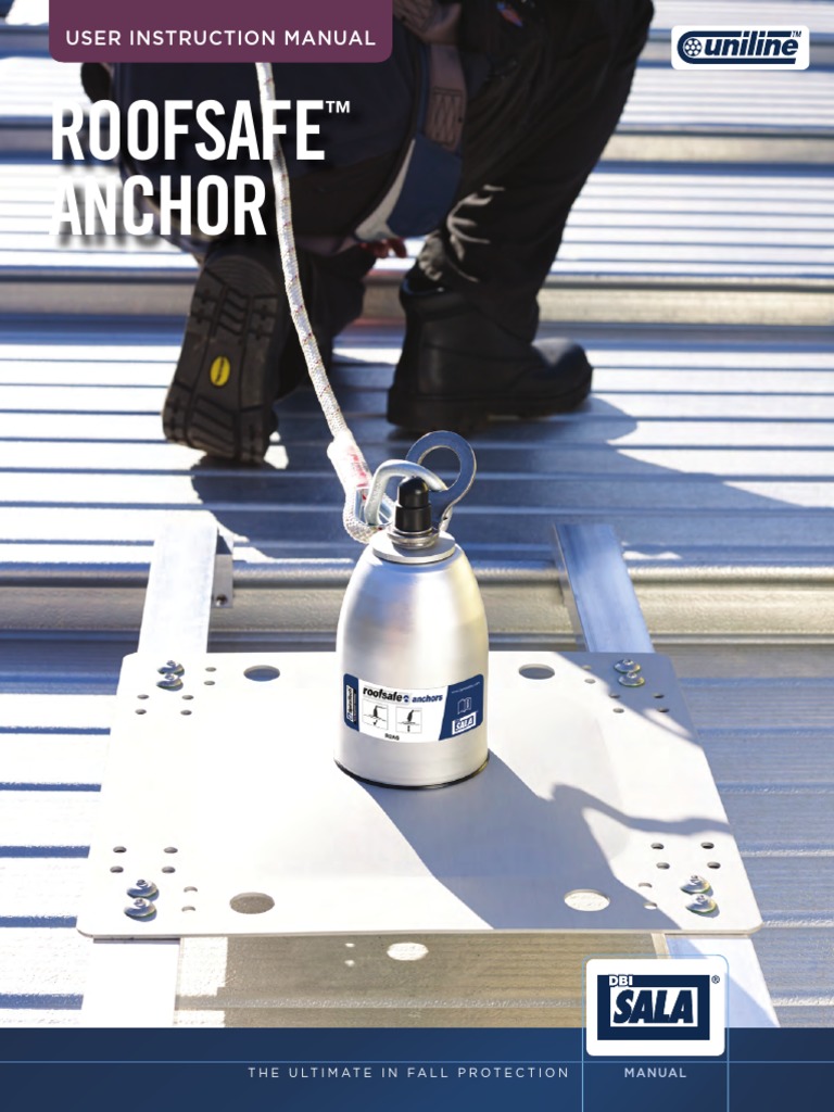 RoofSafe Anchor Instruction Manual | PDF