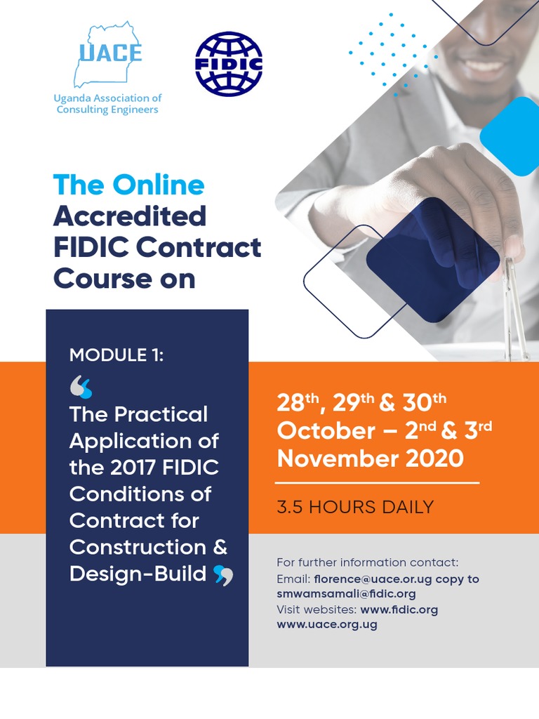 FIDIC Brochure 2020 2 Module 1 | PDF | Consultant | Business