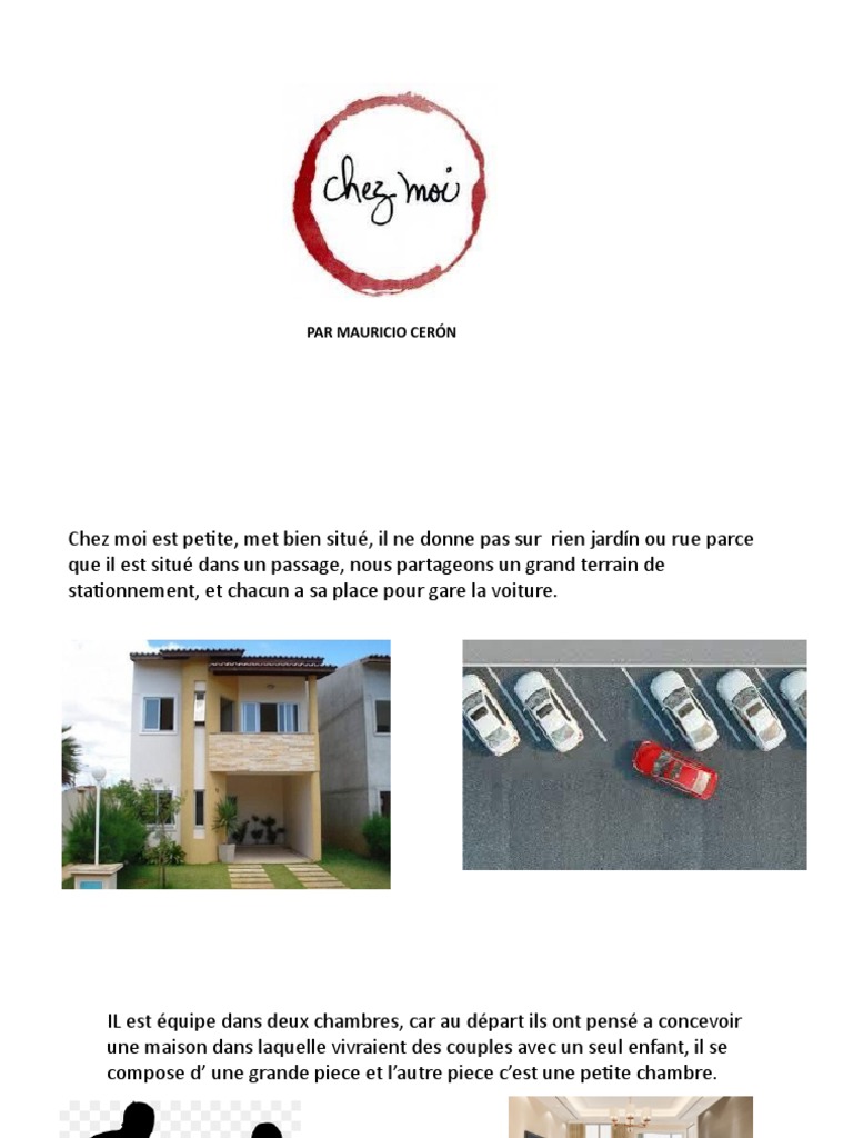 Description d'un appartement calme et pratique | PDF