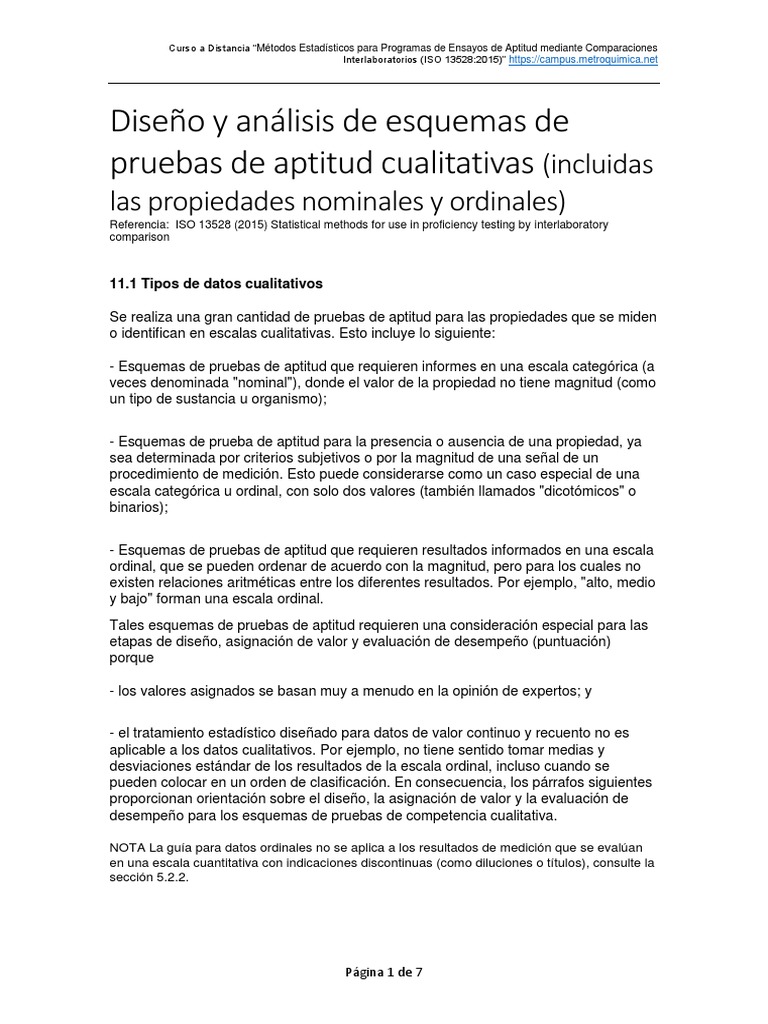 Diseño y Análisis de Esquemas de Pruebas de Aptitud Cualitativas | PDF | Tecnología