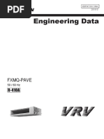 Daikin FXMQ-PAVE Series Overview | PDF | Thermostat | Pipe (Fluid ...