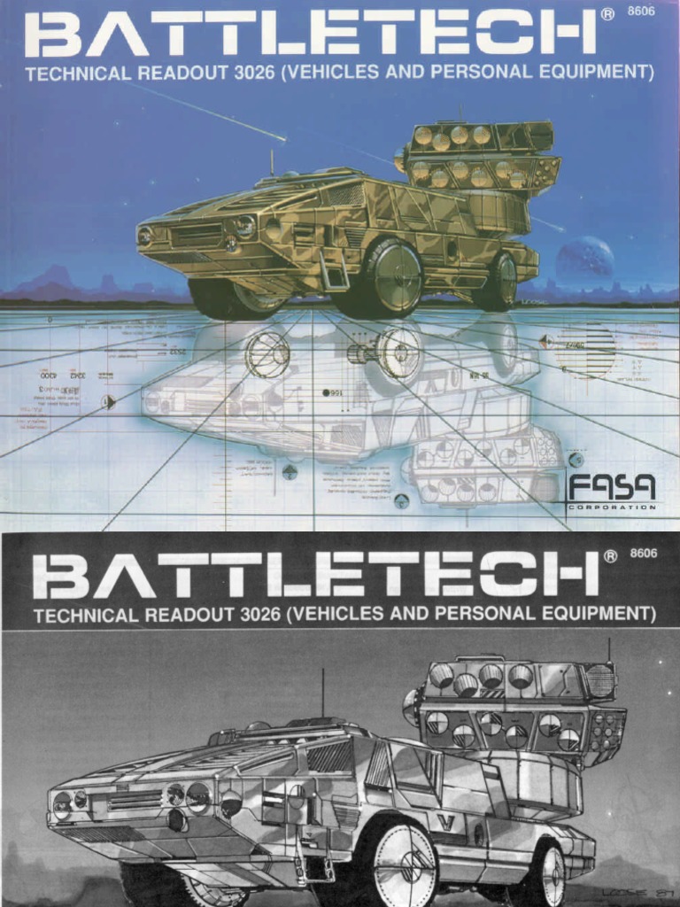 Battletech Technical Readout 3026 | PDF