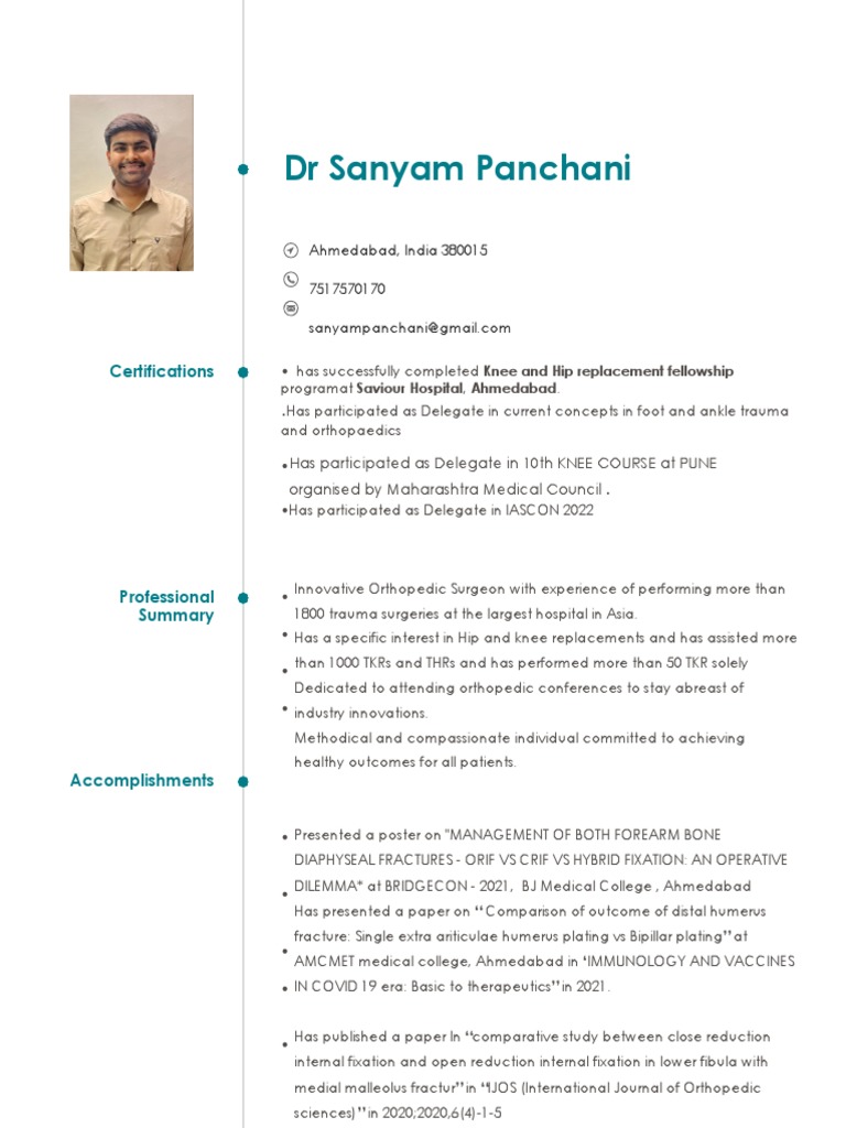 DR Sanyam Panchani | PDF