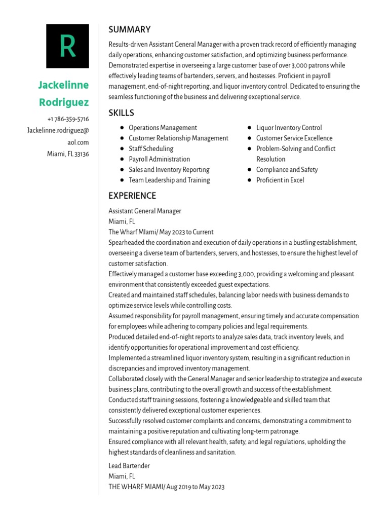 Resume Jacky | PDF