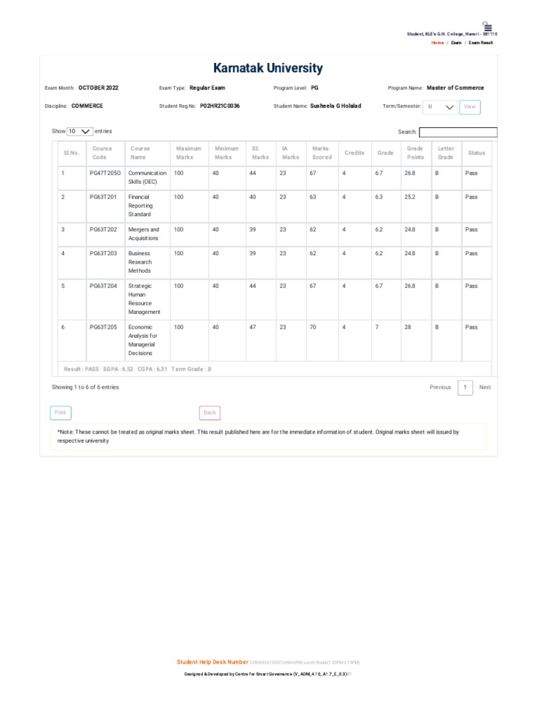 UUCMS - Unified University College Management System | PDF