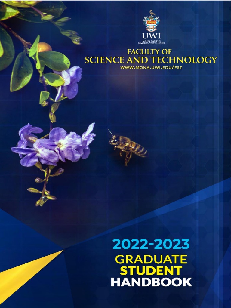UWI Mona FST Graduate Handbook 2022-2023 | PDF | Postgraduate Education ...