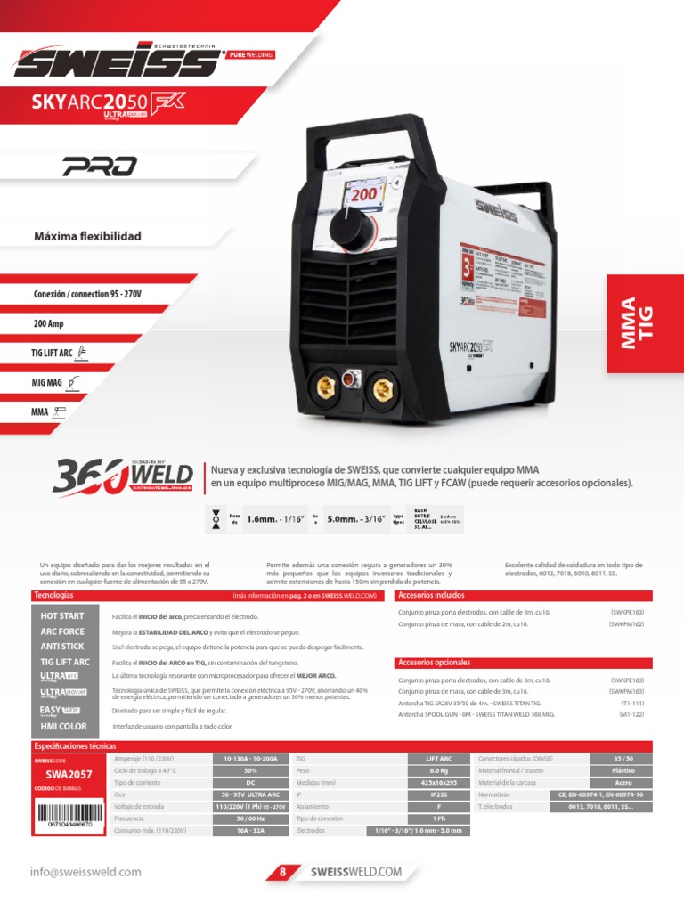 Ficha Tecnica Inversor Sweiss | PDF | Bienes manufacturados ...