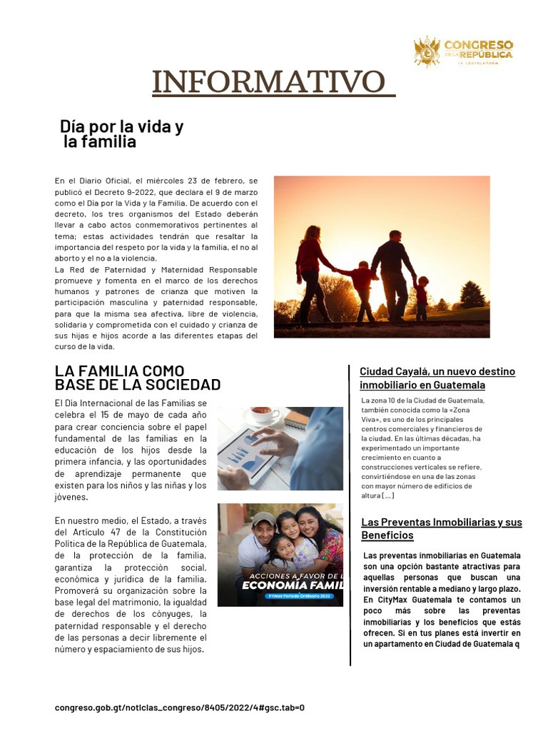 Documento A4 Periódico Informativo Semanal Minimalista Clásico | PDF