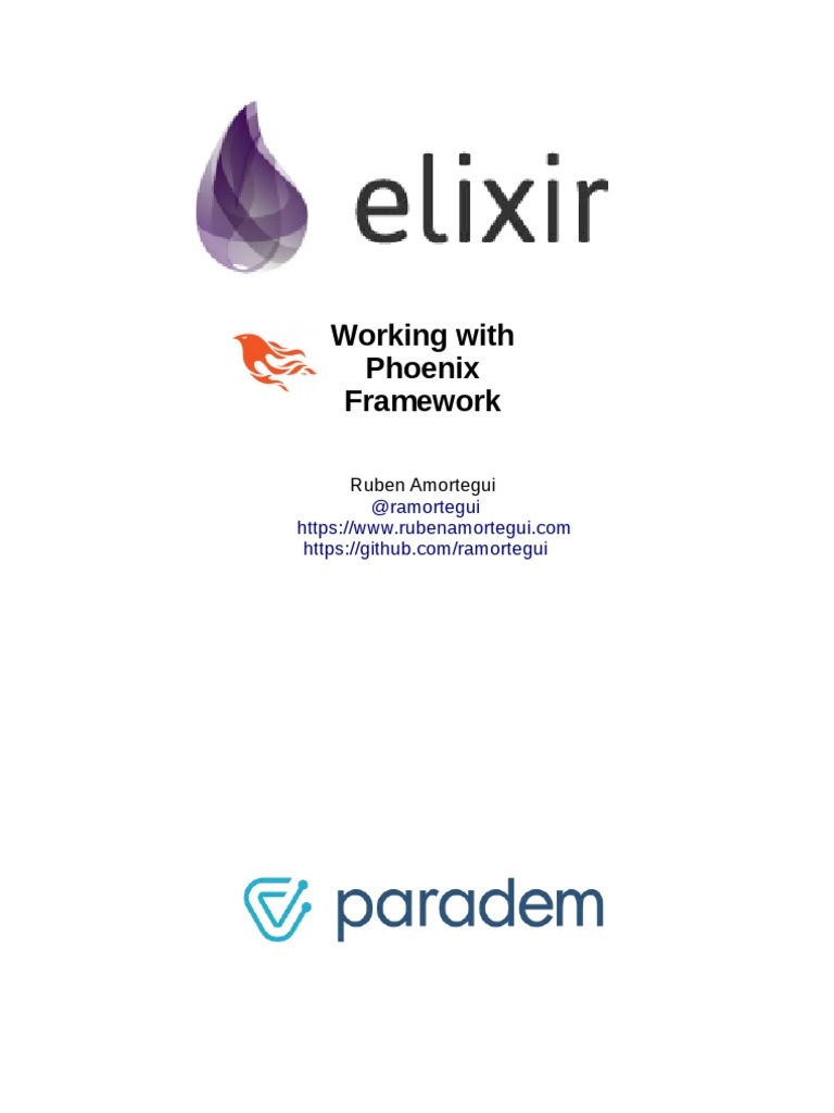 Working With Phoenix | PDF | Model–View–Controller | Software