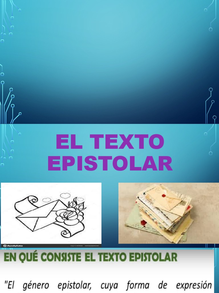 El Texto Epistolar | PDF | Periódicos