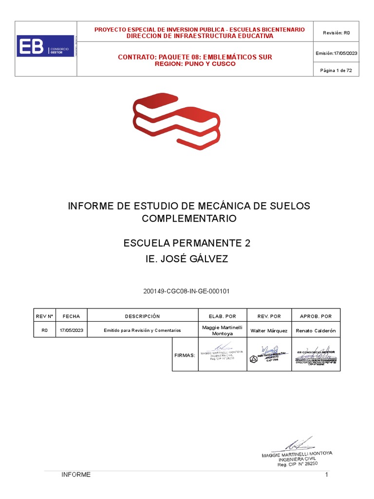 Informe de Mecánica de Suelos | PDF | Ciencia y matemáticas