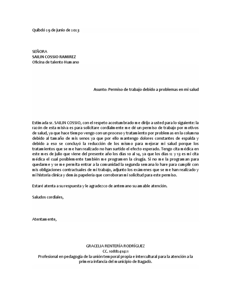 PERMISO LABORAL | PDF