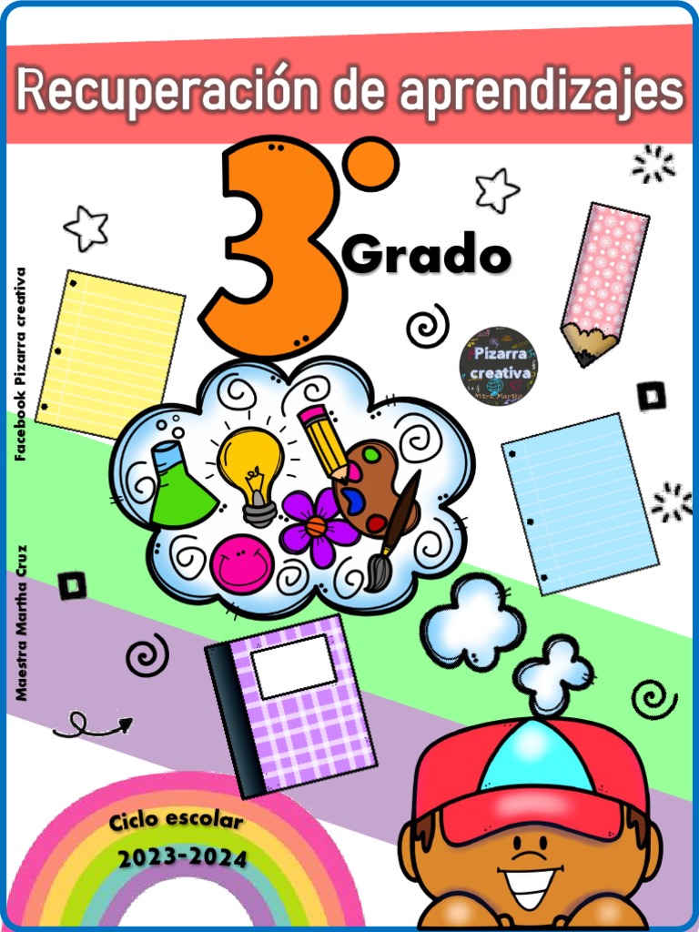 3° RECUPERACION DE APRENDIZAJES PIZARRA CREATIVA | PDF | Agua