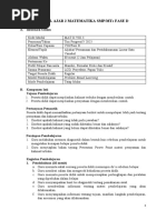 Modul Ajar Persamaan Garis Lurus | PDF