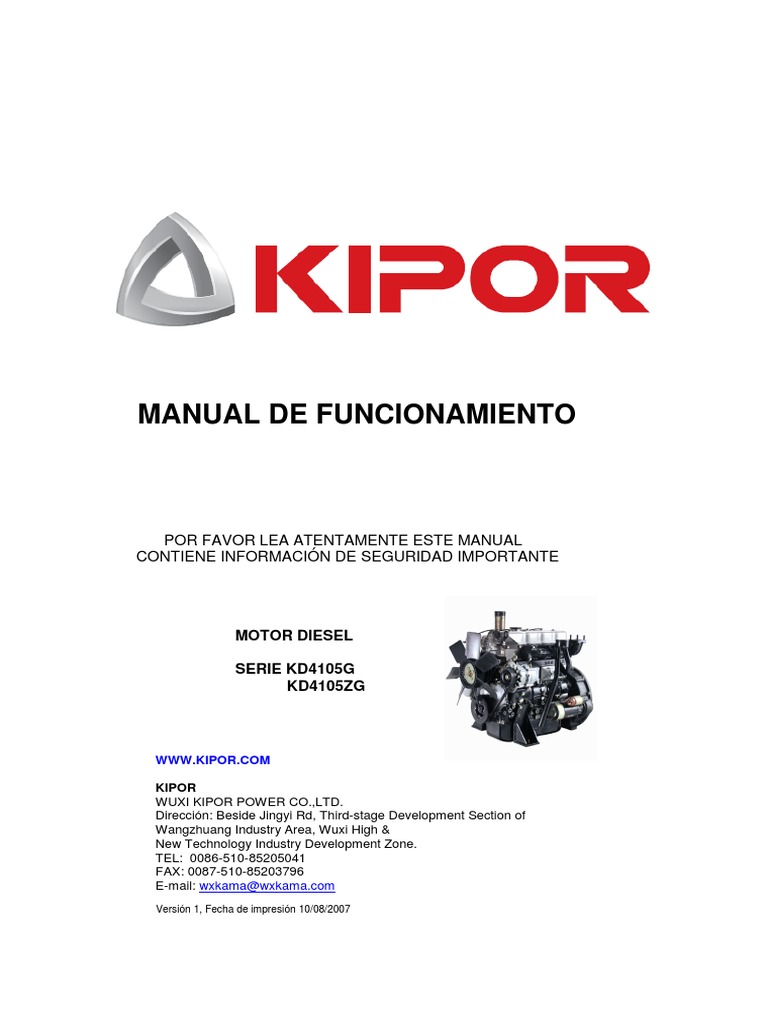 Manual KD4105G-ZG Espa Ol | PDF