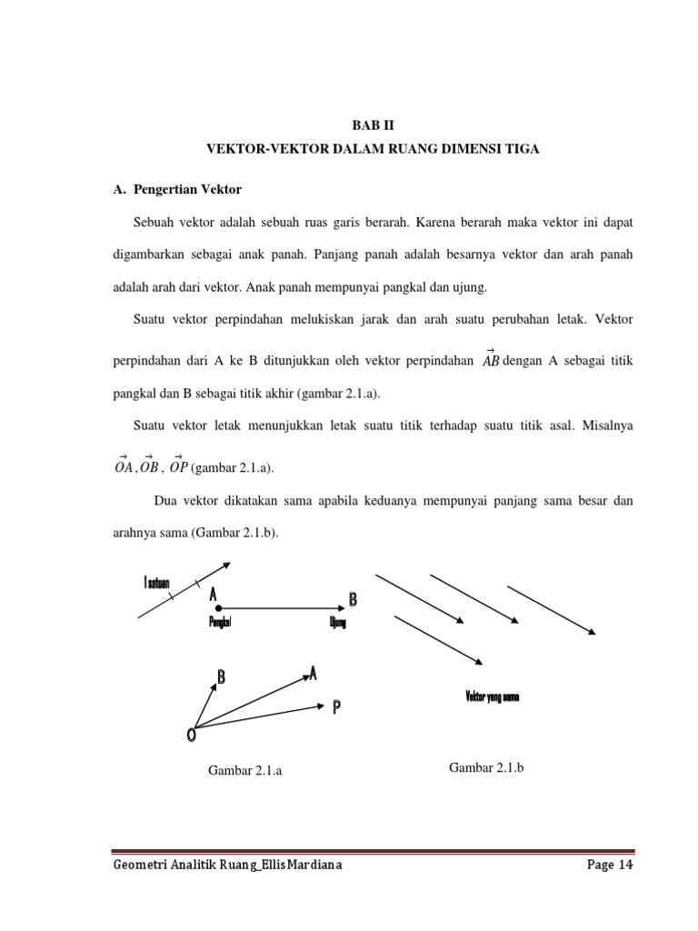 Vektor2 Dalam R3 | PDF