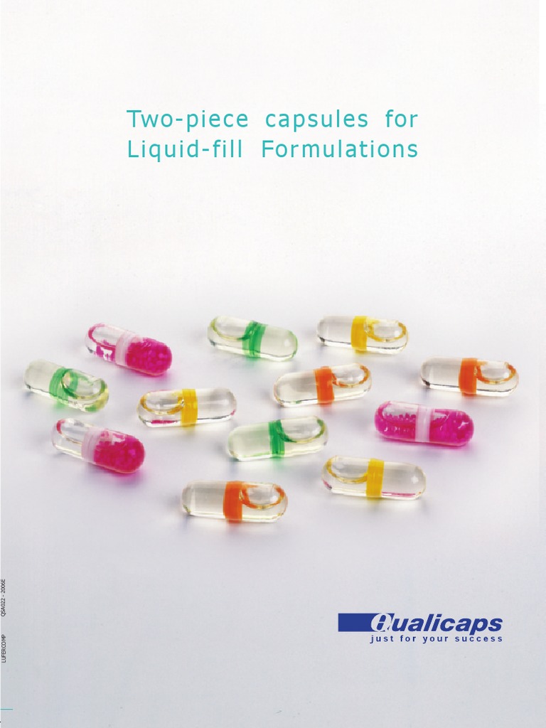 QESA - Two-Piece Capsules For Liquid (Lvl2) | PDF