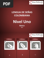 Abecedario Lengua de Señas Colombiana | PDF