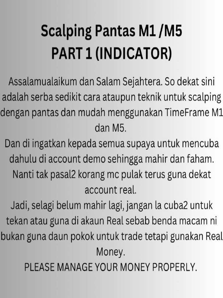 Scalping Teknik | PDF