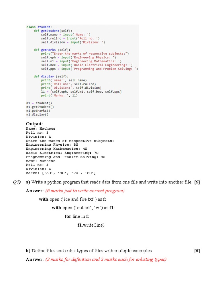 Python File Handling and Dictionaries Guide | PDF | Teaching Methods & Materials | Technology ...