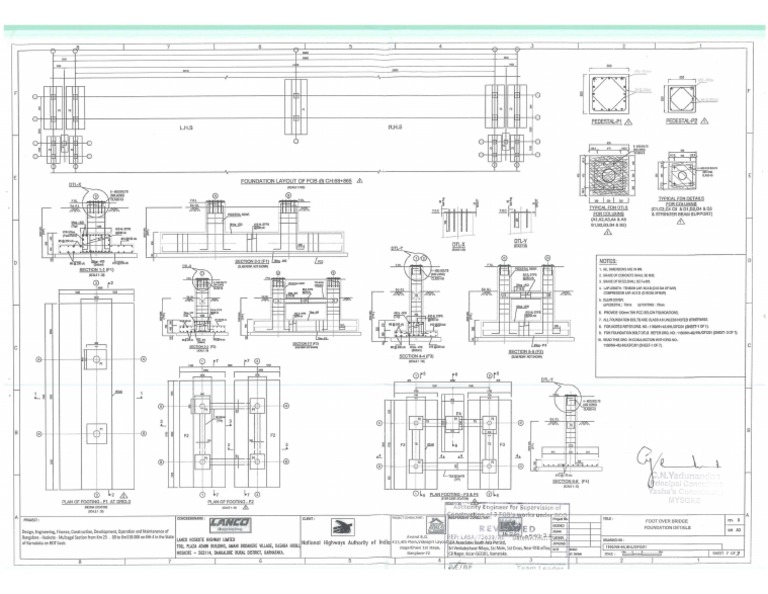 Foundation Drawing FOB | PDF
